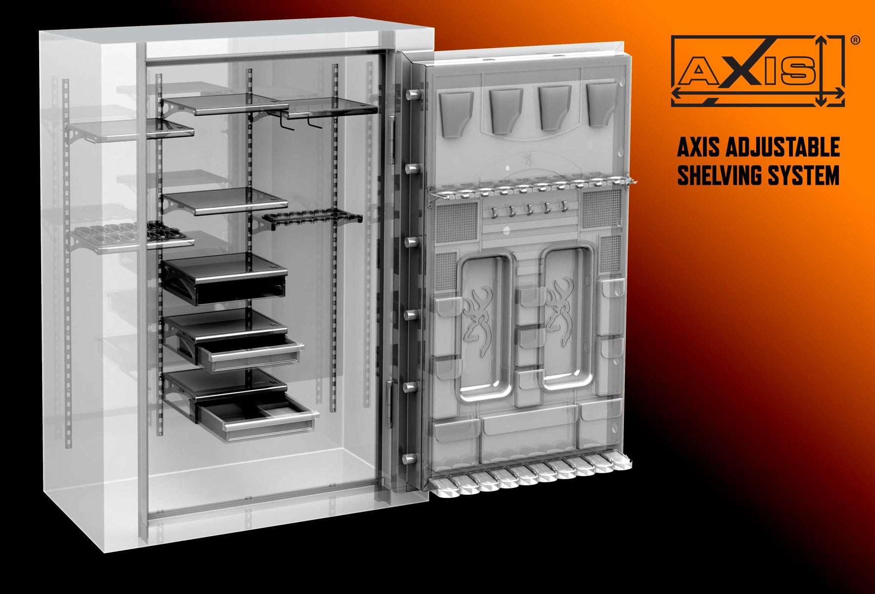 Axis Shelving – Browning Safes